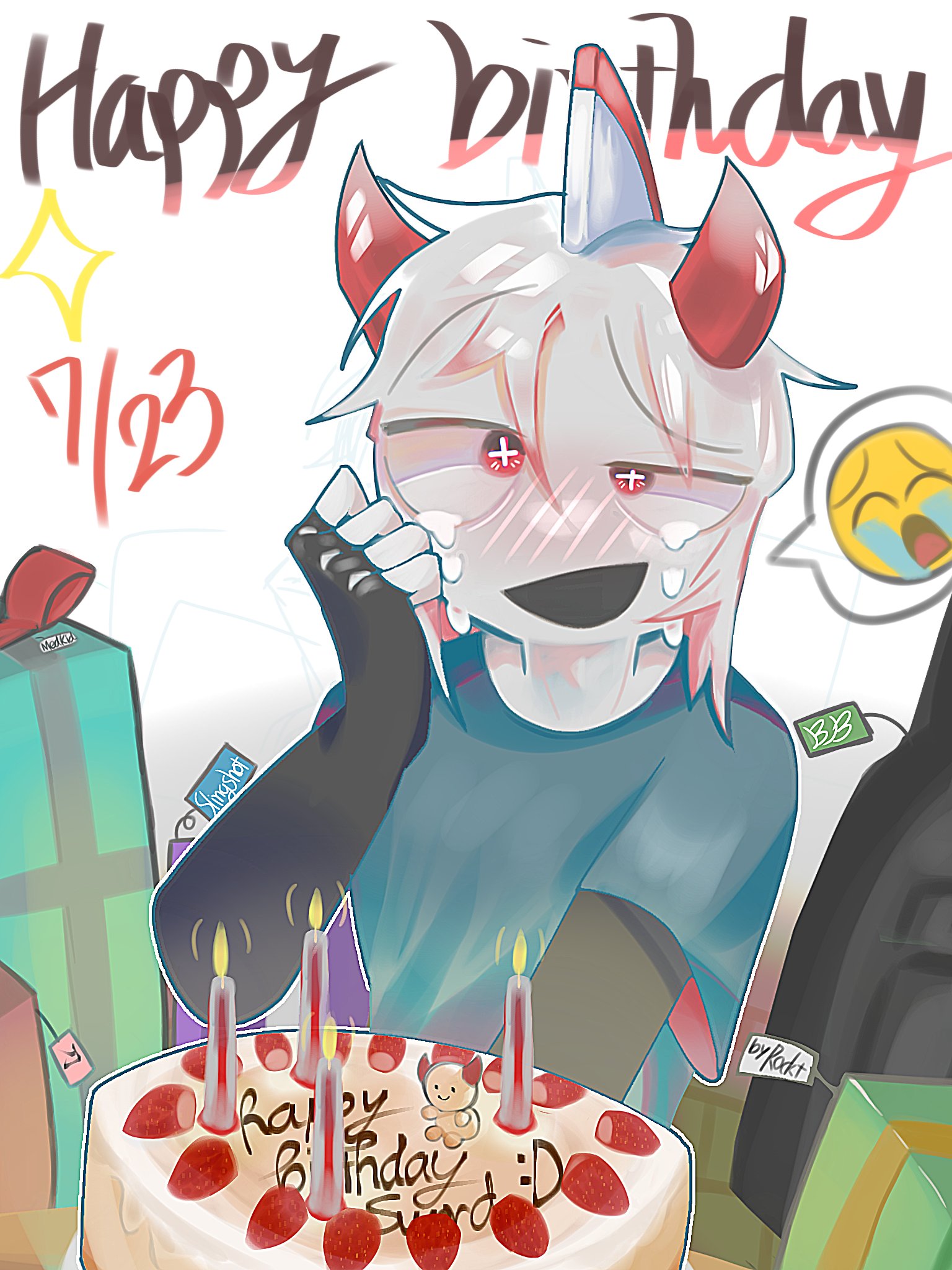 𝗙𝗼𝗿𝗿𝘆 on Twitter: "☆Hbday!!!!!1!1! SWORD!!11!1!!!☆ 💞 ️WE LOVE UU!!!!! ️💞 🫰🫠🫰 (don't ask me about ...