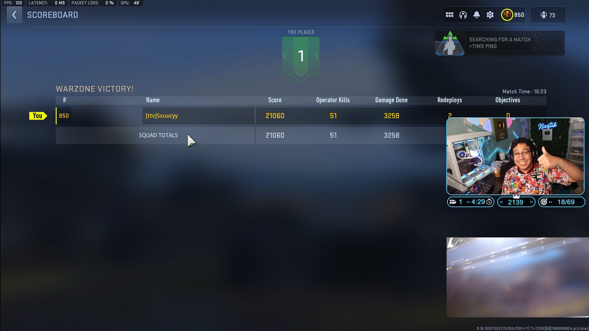 Nixstah on Twitter: "Dropped 52 with moni cam and handcam on tiktok within an hour LMFAOO https ...