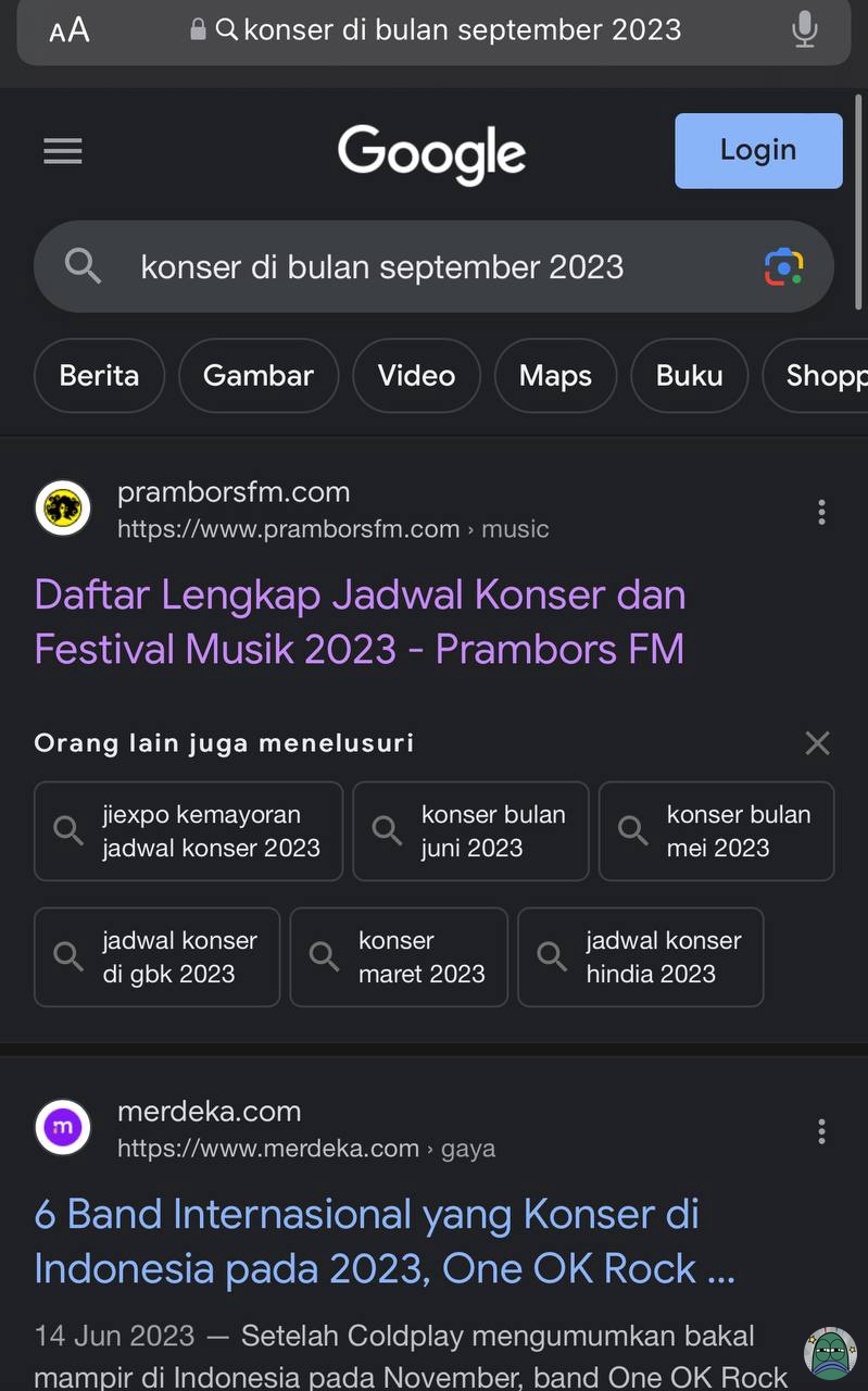 Tanyarl ㅡ 🚫 Rep OOT/AFF/JUALAN on Twitter: "Tanyarl info dong di bulan September ada konser ...