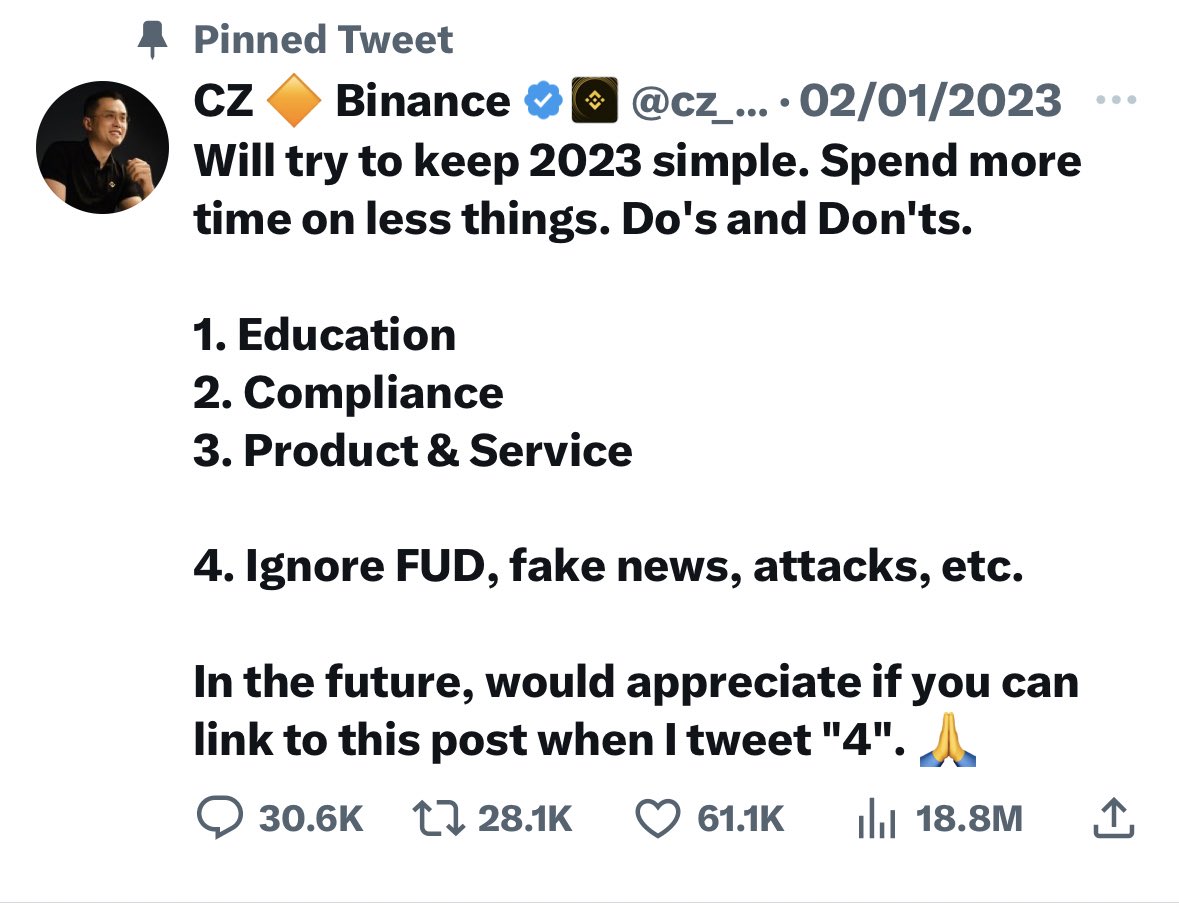 𝕯𝖊𝖆𝖉𝖑𝖎𝖓𝖊 ☠️ on Twitter: "About two months ago, @binance and @cz_binance were facing a lawsuit ...