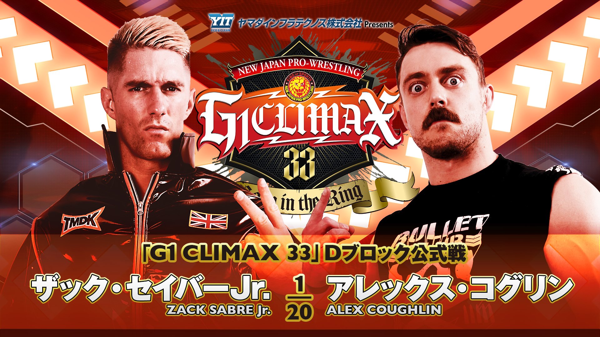 NJPW Global on Twitter: "We are LIVE in Nagano! Zack Sabre Jr. (2-0) faces Alex Coughlin (0-2 ...
