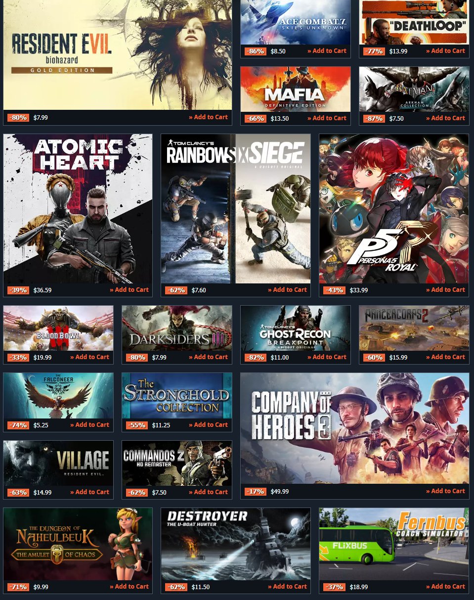 Wario64 on Twitter: "Gamesplanet Summer Sale - Day 3 Flash Deals https://t.co/mUhBpfH6JV #ad ...