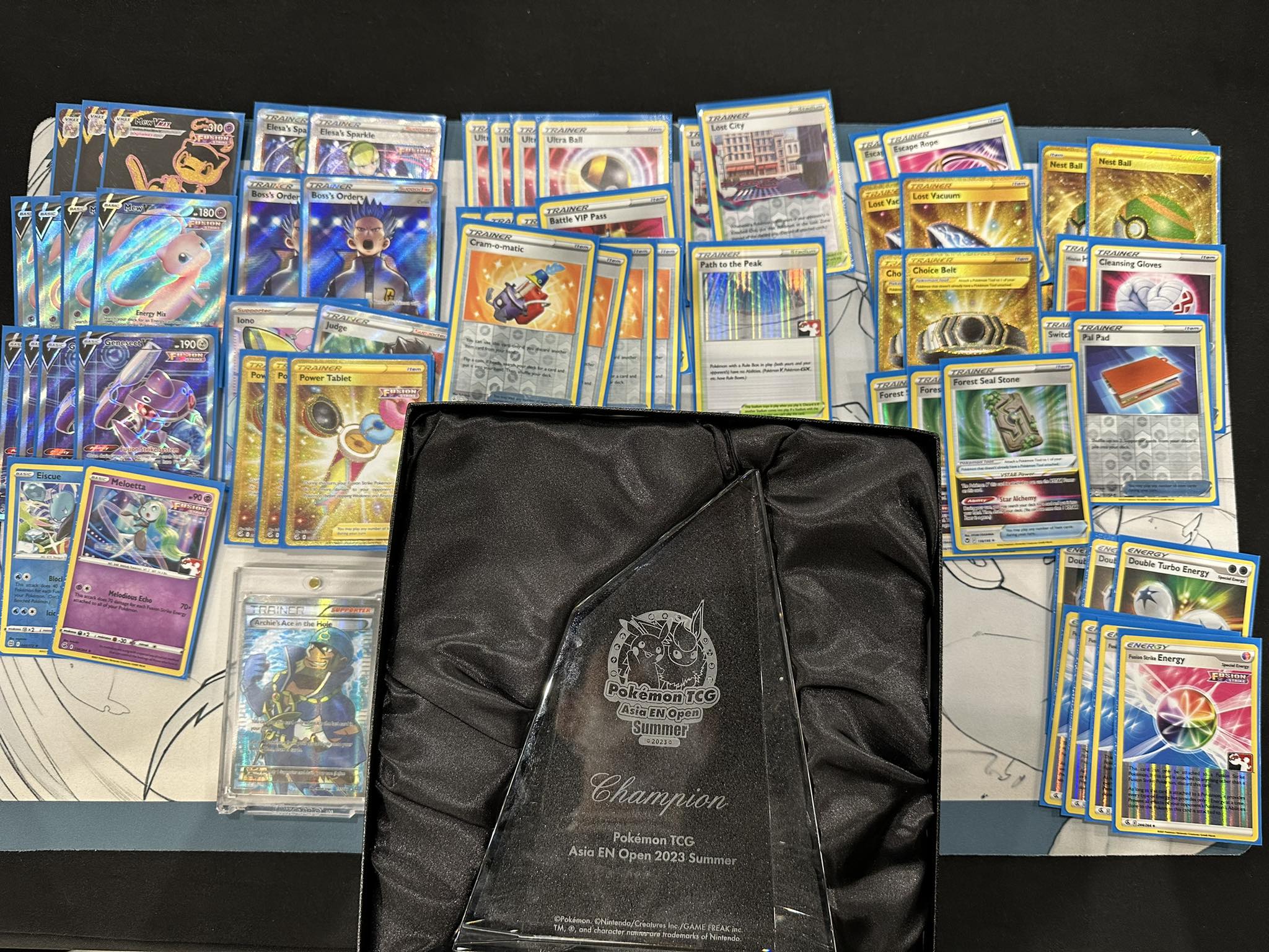 YoongKaiJian on Twitter: "2023 Pokémon Tcg Asia open - Champion with Mew/Meleotta! Big shout out ...
