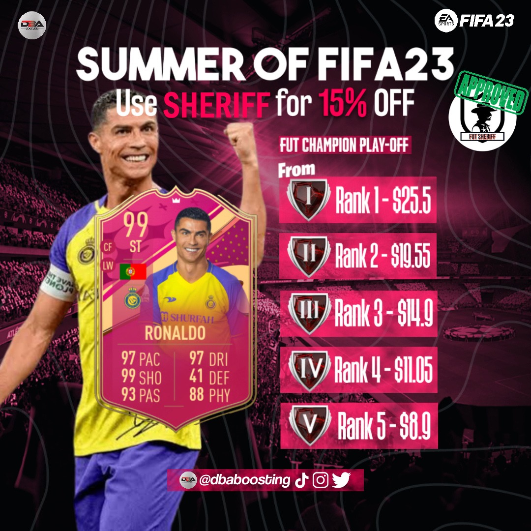 DBA Boosting&Coaching on Twitter: "🩷 FUTTIES are here! 🔵 Still time to order your desired rank!👇 ...