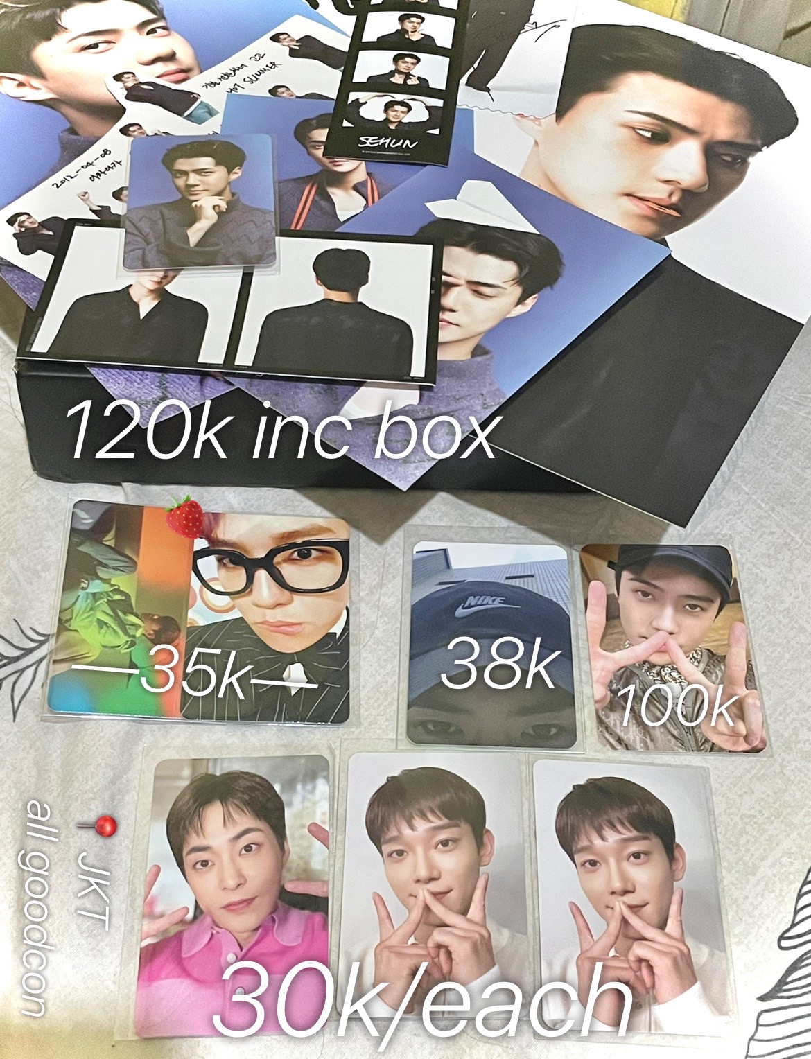 stwofeli˚₊‧꒰ა 🍓 ໒꒱ ‧₊˚ on Twitter: "🛒 wts | help RT moots AAB PC EXO - baekhyun sehun chen ...