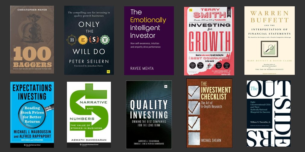10 highly underrated investing books (that will 10x your investing ...