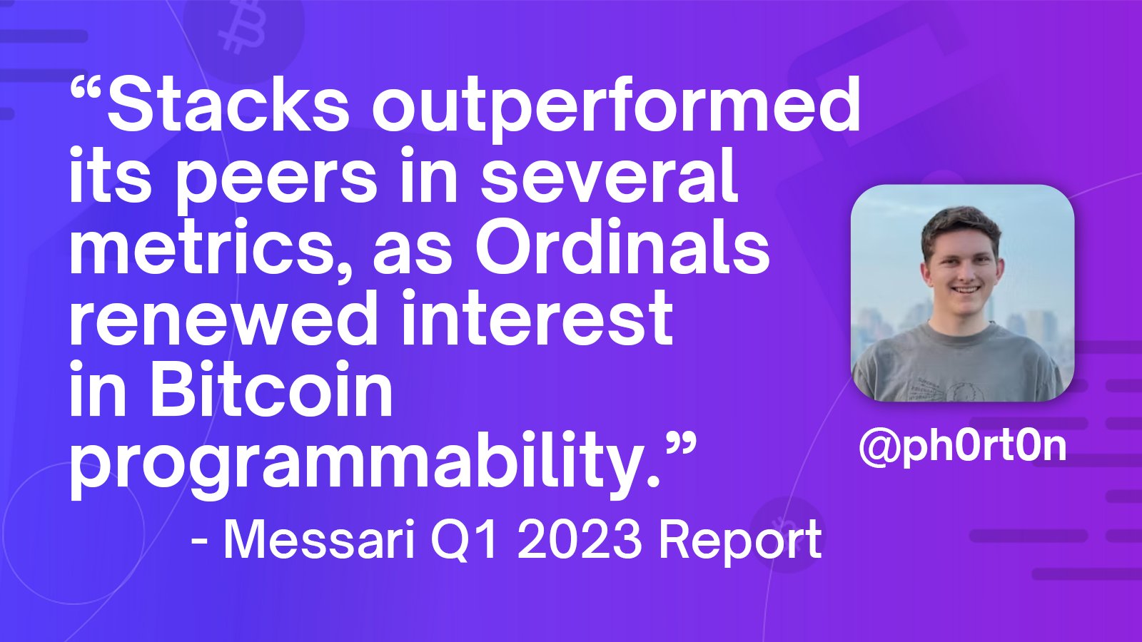 Stacks Btc On Twitter Interest In Bitcoin Programmability Is Growing