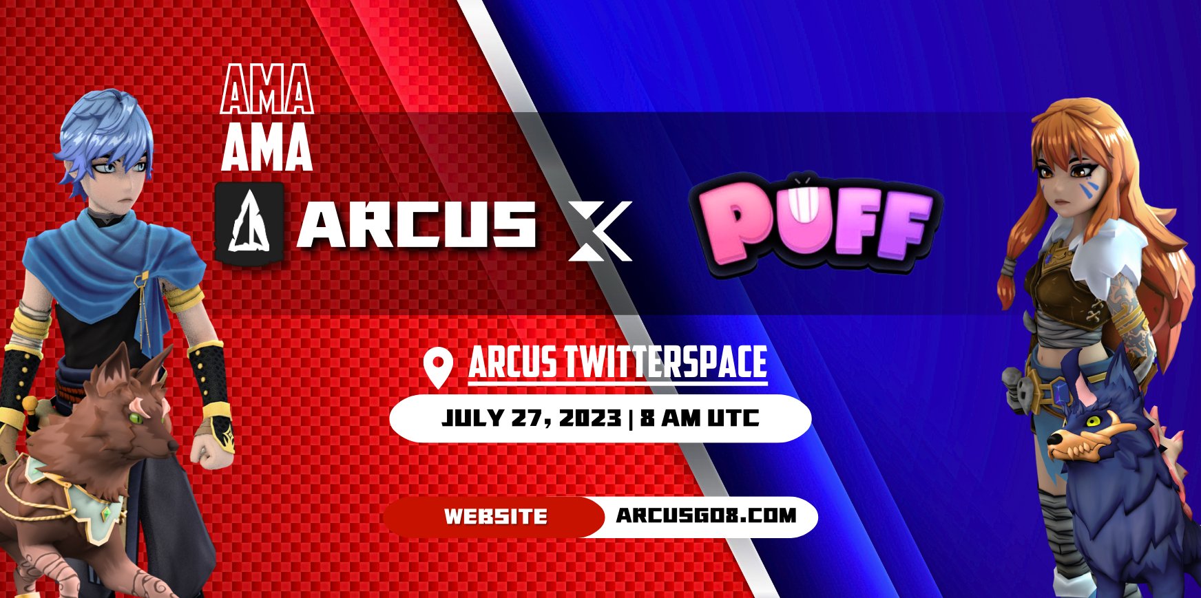 Arcus Official on Twitter: "🎉 Join us for an exclusive AMA with @Puffverse hosted by Arcus ...