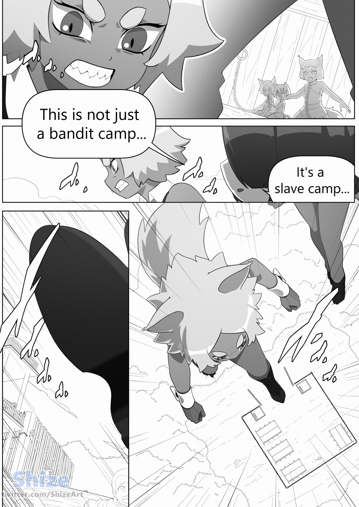 Shize on Twitter: "The World of Kodean Chapter 6: First Mission Pg 13 ...