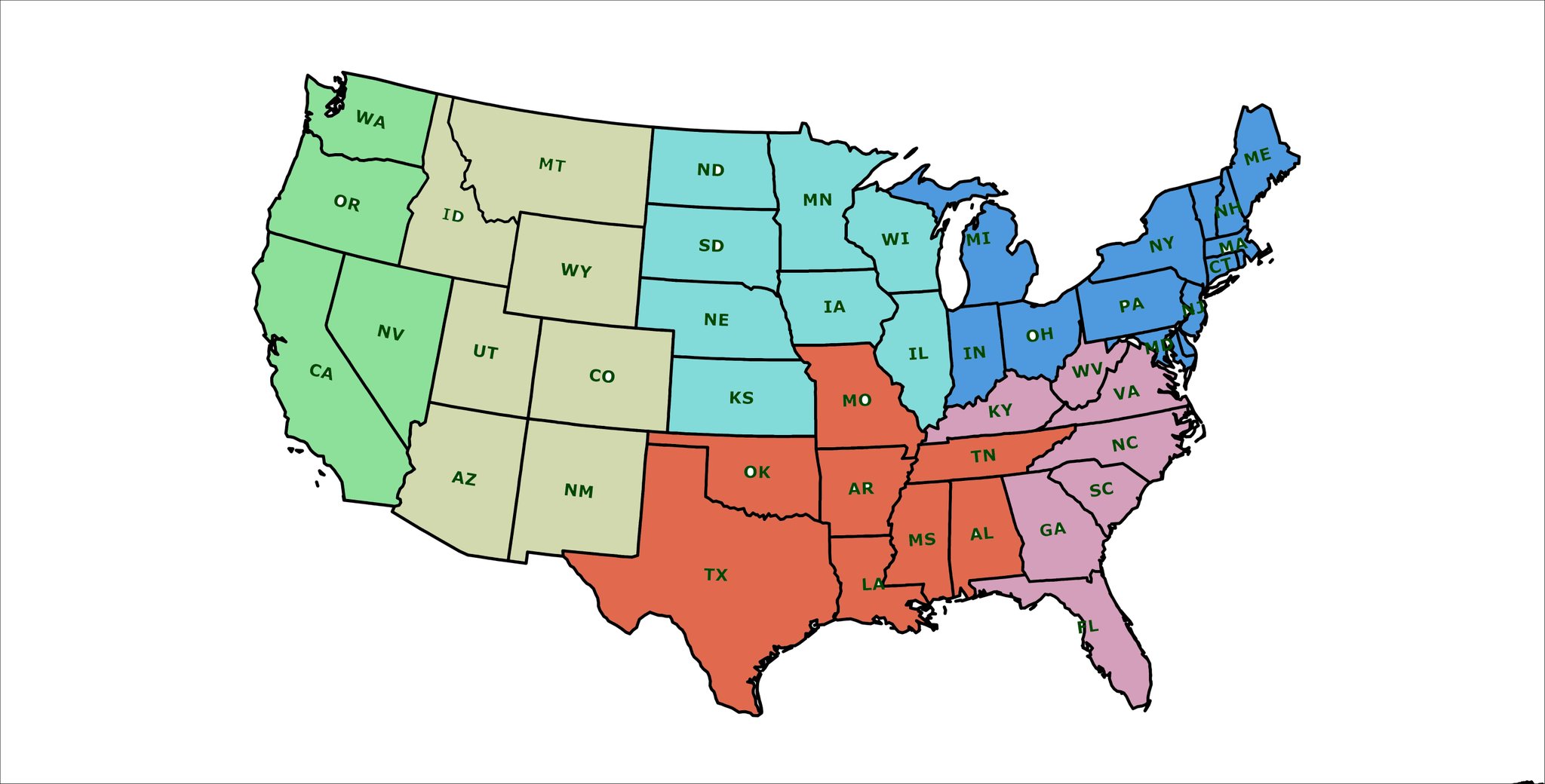 Map Of United States Counties