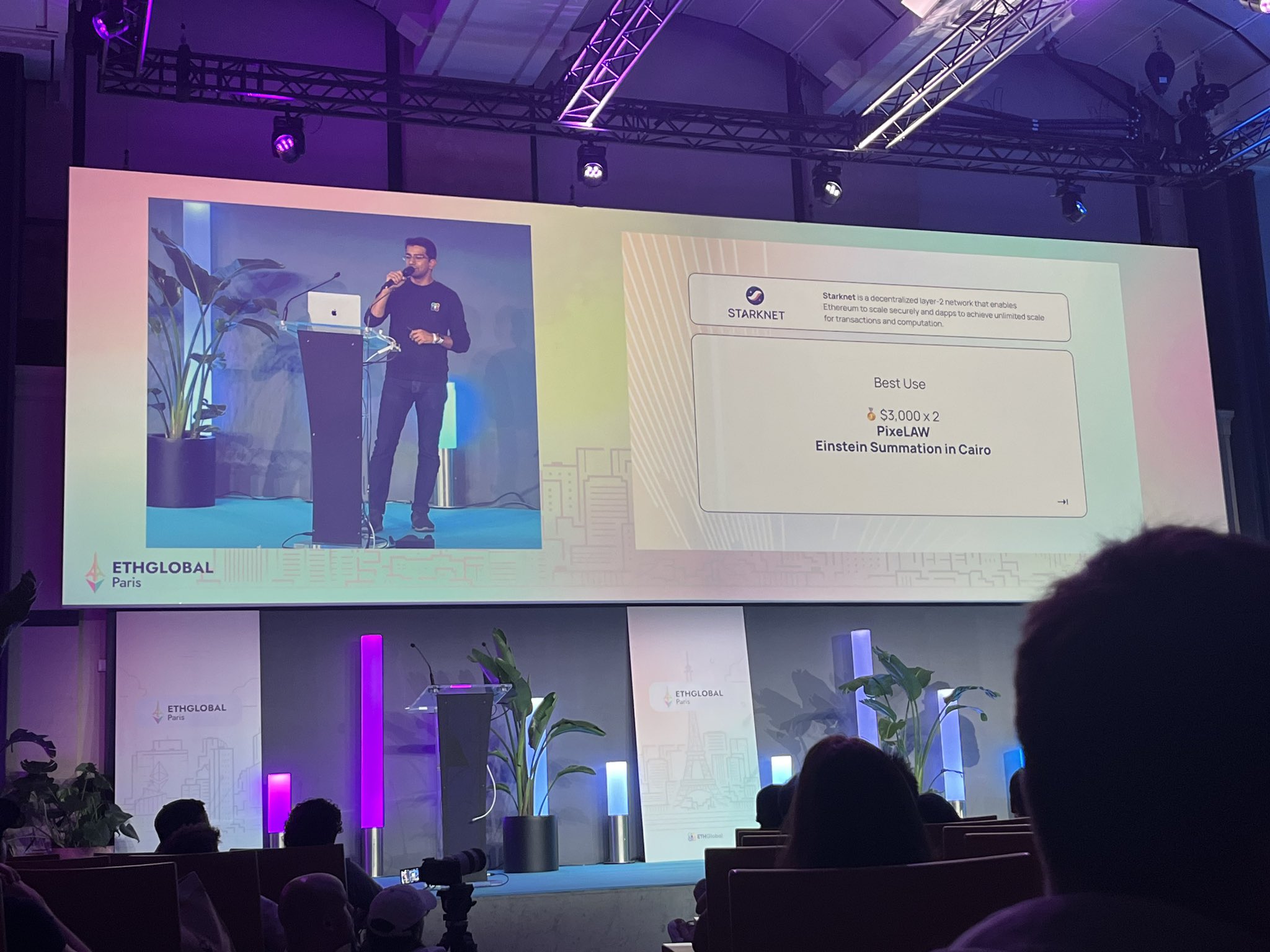 JK on Twitter: "We just won a 3000$ prize from @Starknet for our Autonomous World project ...