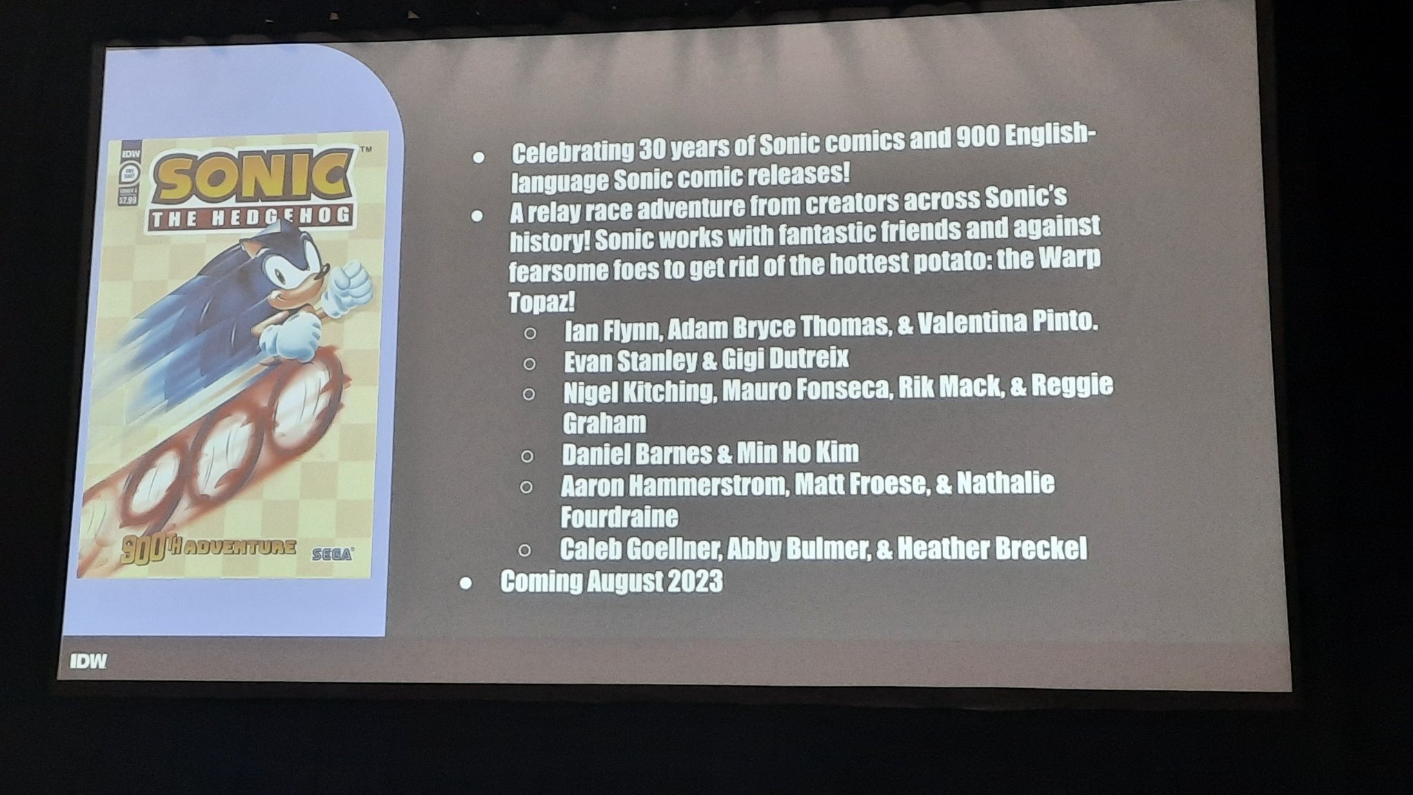 Sonic Stadium Sonic the Hedgehog Community on Twitter: "The 900th ...