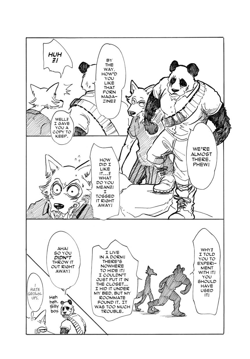 Mani Jones on Twitter: "i just read beastars vol. 5 and i love this little mini comic at the end ...