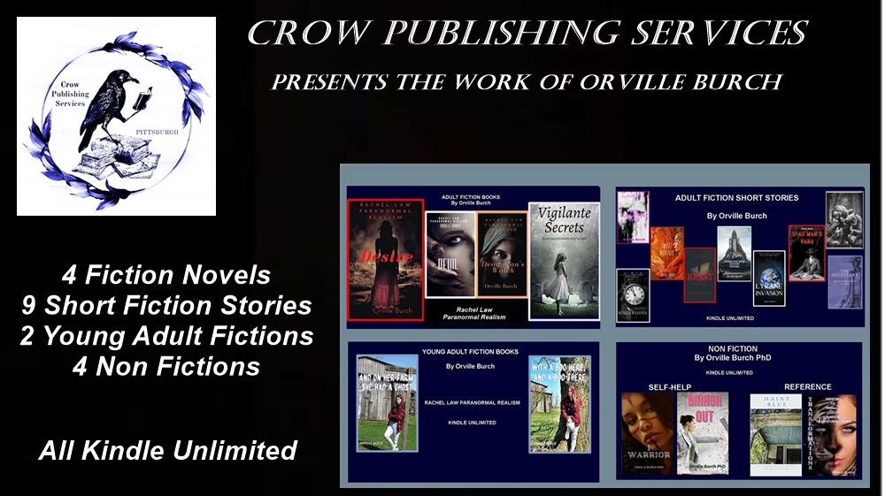 Crow Publishing Services and Marketing on Twitter: "@dmtoft If you like paranormal fiction, I ...