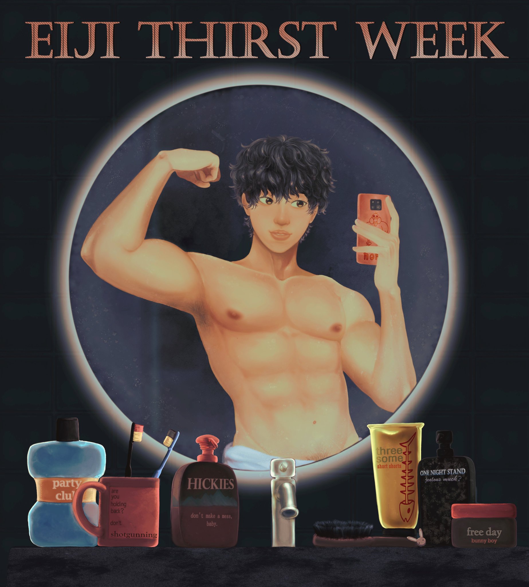 Eiji Thirst Week 2023 on Twitter: "Welcome to Eiji Thirst Week 2023! Running from August 7 - 14 ...