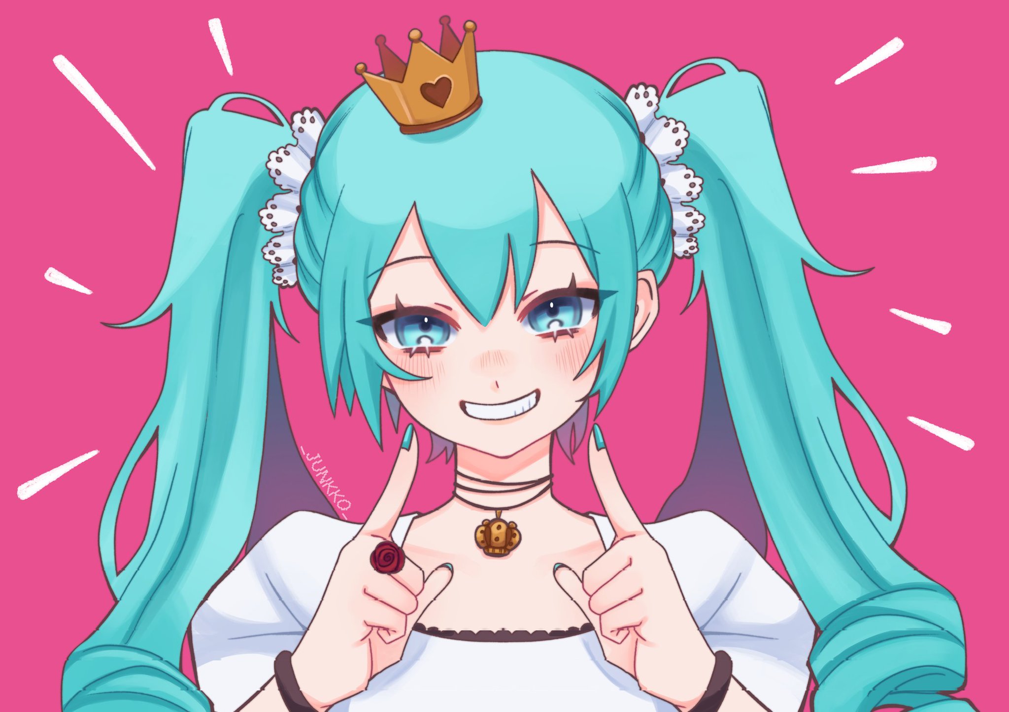 World Is Minemiku Hatsune Vocaloids Fan Art 10570556