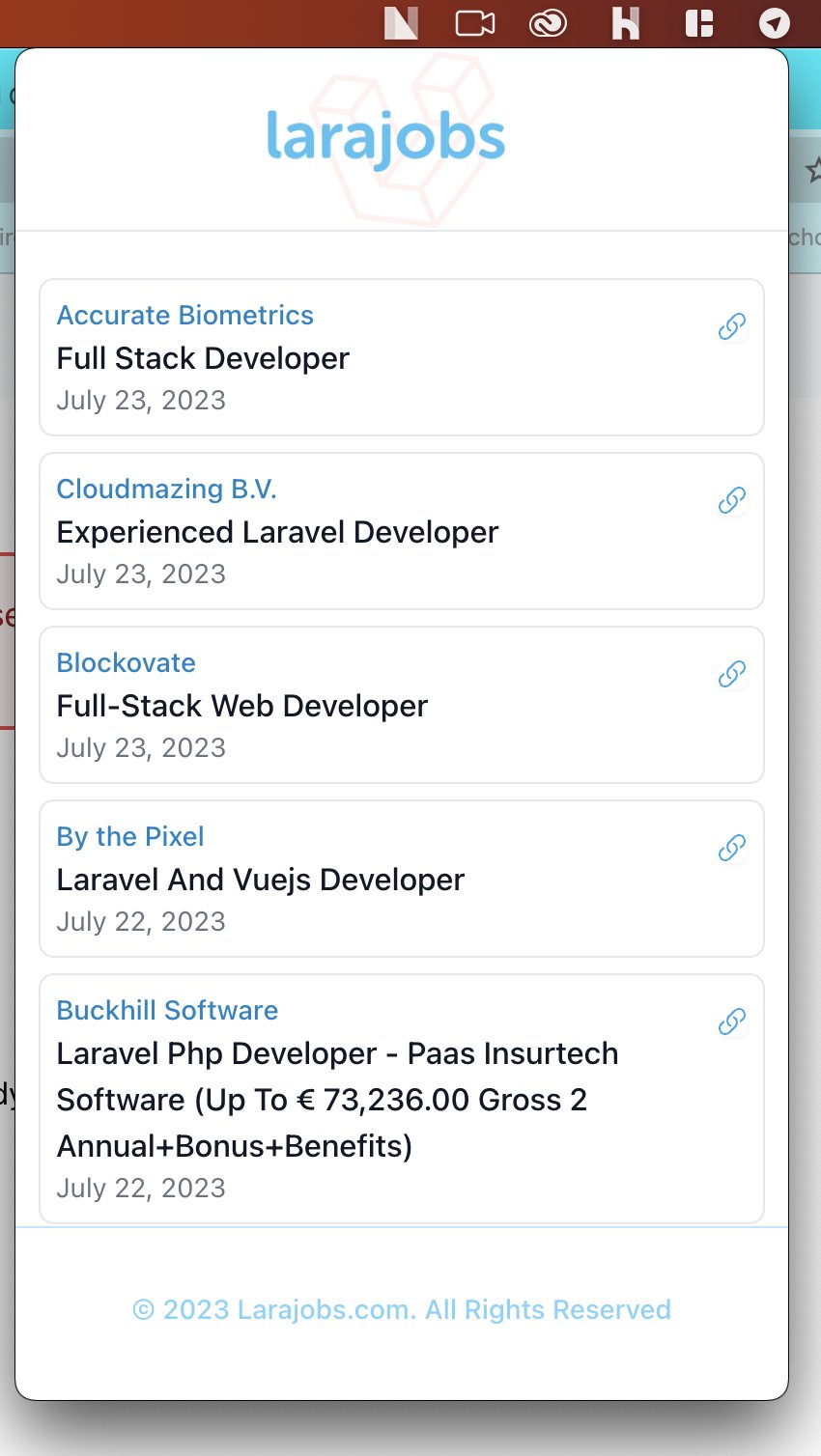 Shane 🐋 on Twitter: "So this @laravelphp for @laraveljobs app using #NativePHP is coming along ...