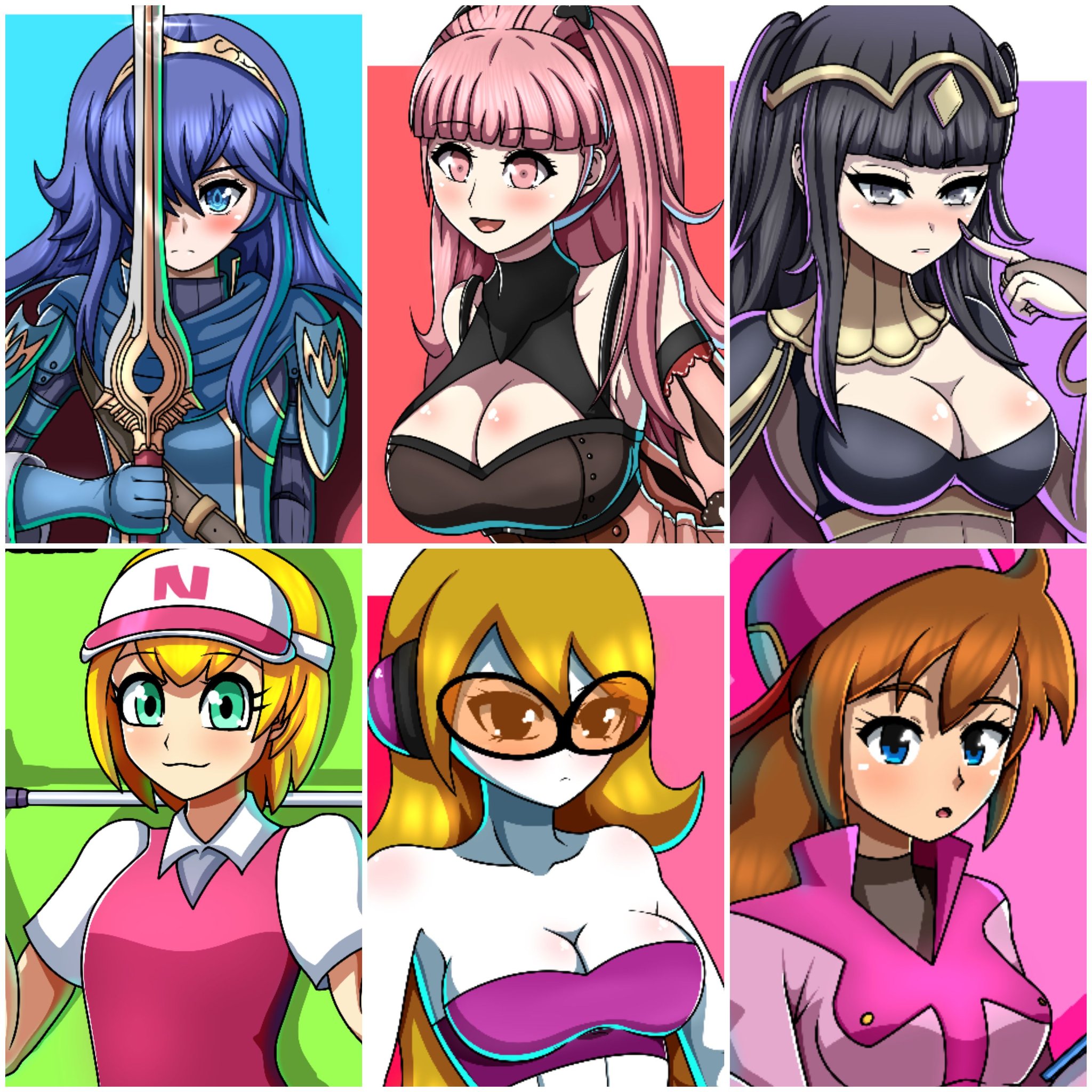 AidanK - c0mms open! on Twitter: "and with that, I've finally finished the 6+ Nintendo Fanarts ...