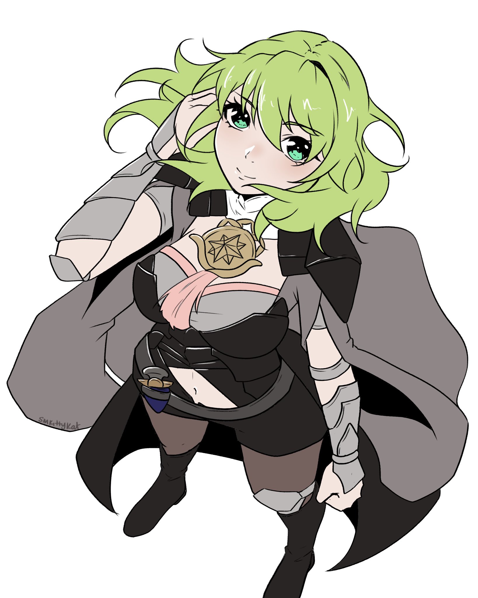 Kat on Twitter: "perspective study with Byleth #FireEmblemThreeHouses https://t.co/3zEqnGMQna ...