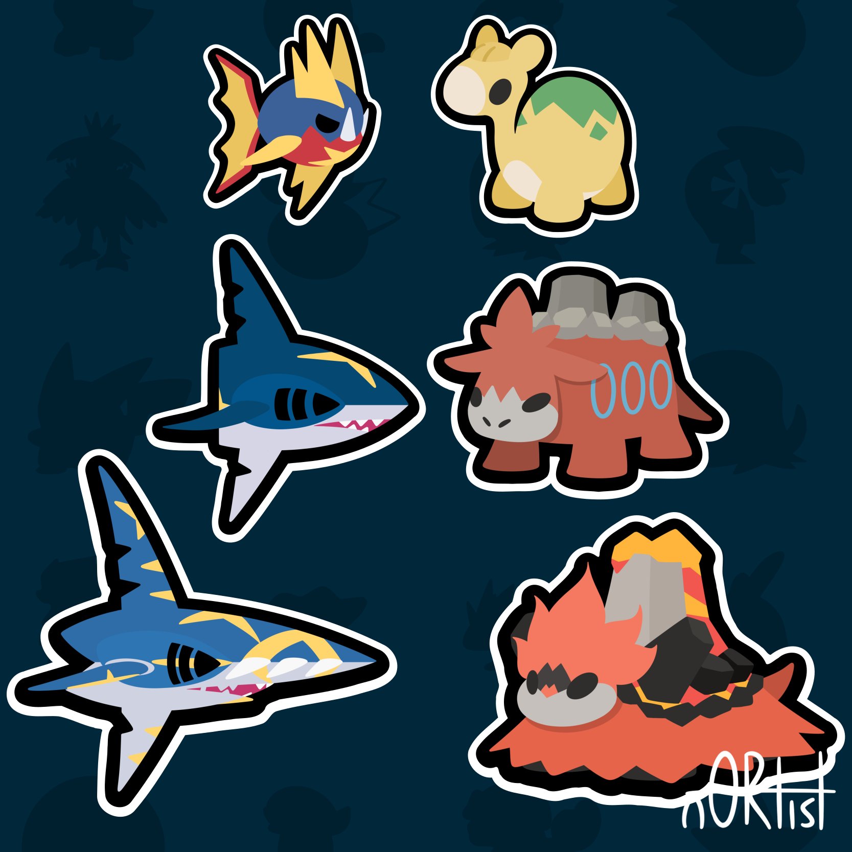 Team Aqua Logo Pixel