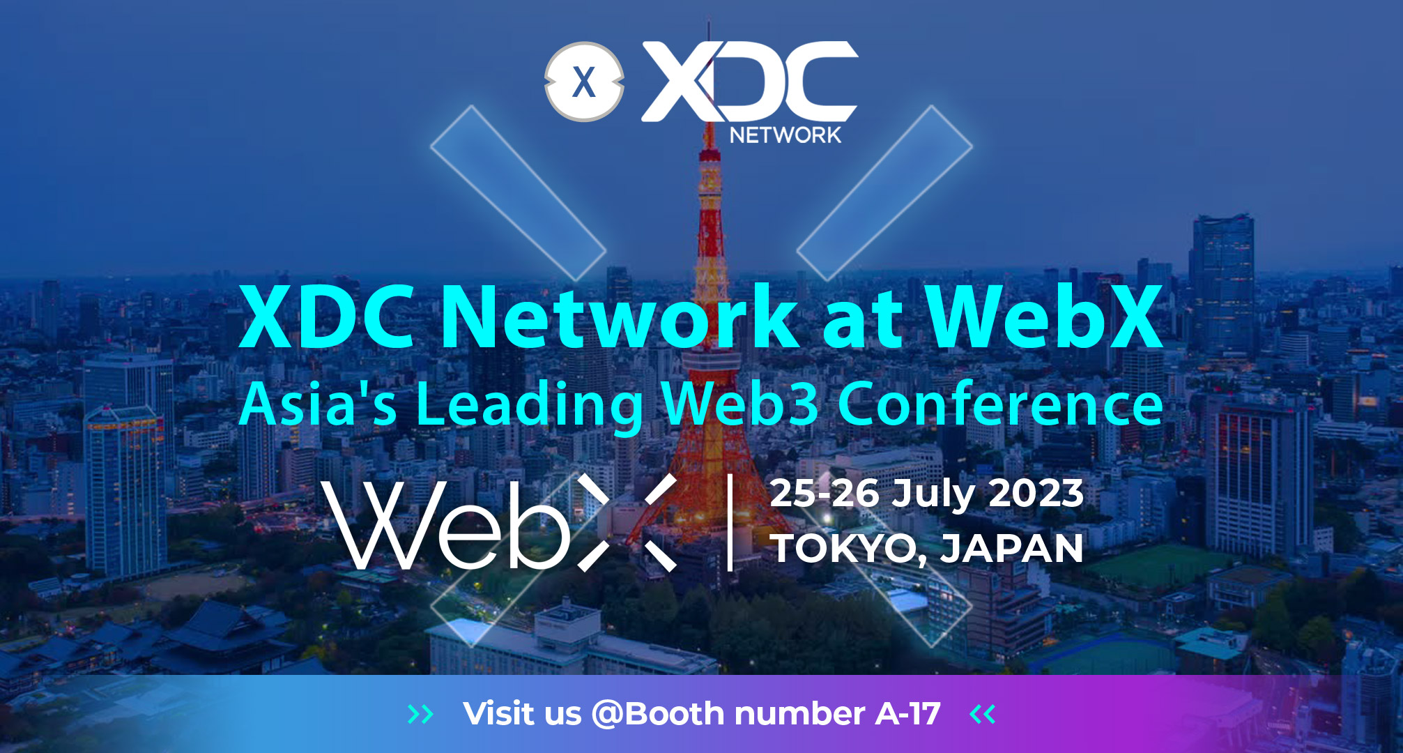 XinFin on Twitter: "Less Than 24 Hours Left!⏳ Join XDC Network at WebX Asia Event 🇯🇵 Excitement ...