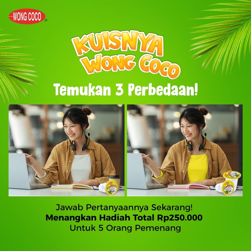 Wong Coco on Twitter: "Pelan-pelan scrollnya Teman SeRat…! Karena Wong Coco mau bagi-bagi hadiah ...