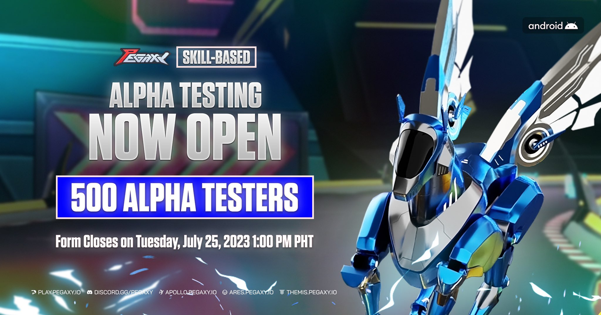 Pegaxy on Twitter: "Hey, Pegaxians! 🏇 We have some exciting news for you! 📢 Skill-based Alpha ...