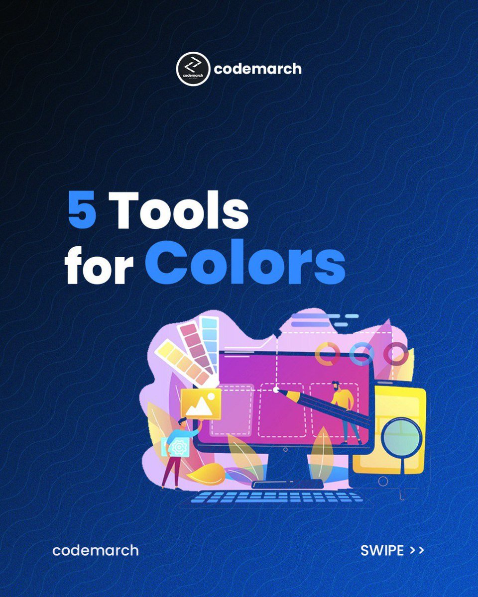5 Tools for Colors: - Thread from codemarch @codemarch - Rattibha
