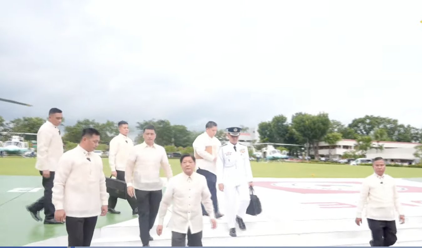 ABS-CBN News on Twitter: "LOOK: President Ferdinand Marcos, Jr. arrives in Batasang Pambansa via ...