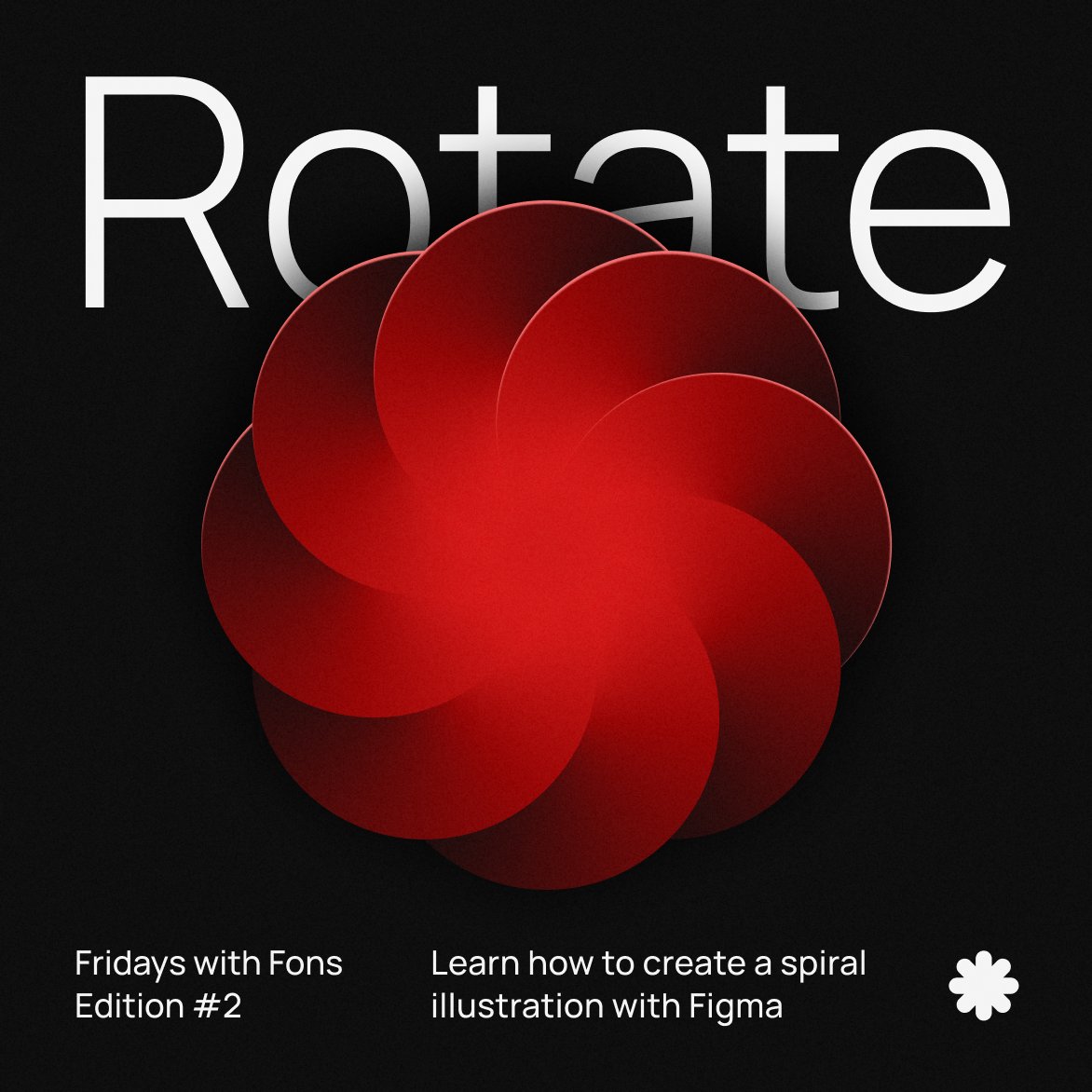 Fons Mans on Twitter: "Tutorial Thread Learn how to create a spiral illustration with @figma, in ...