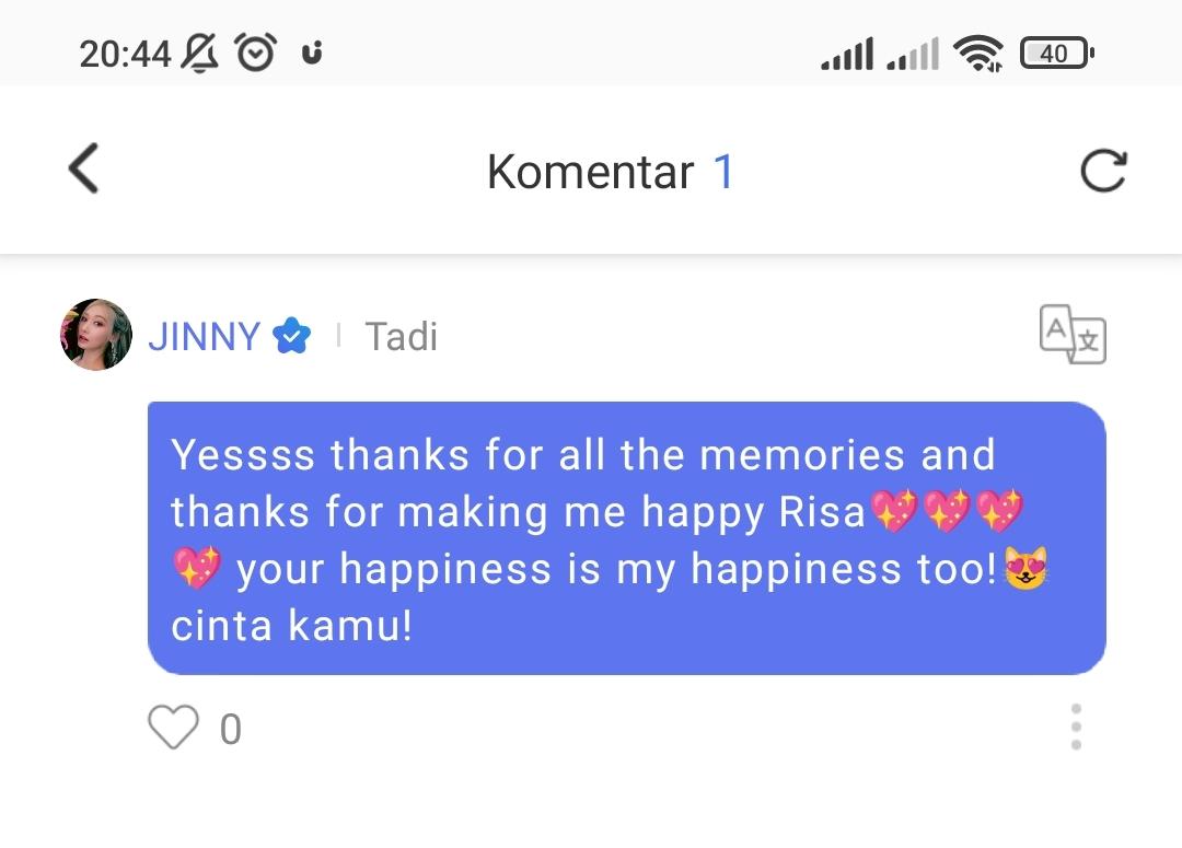 Risa on Twitter: "@starfess Check aja nder #jinnyfanadds #jinnyweverse Kejametan jinny dalam ...