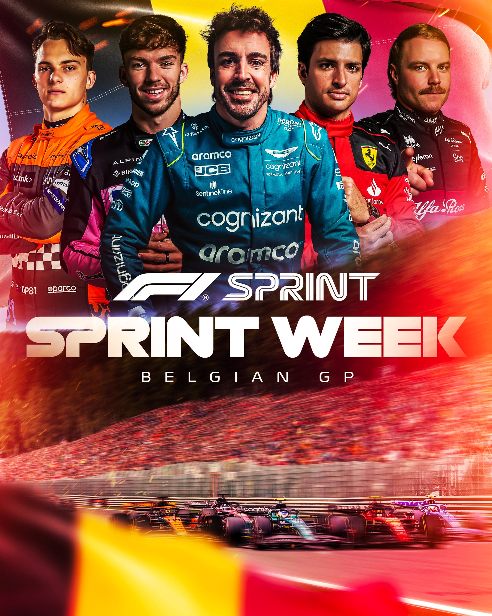 Formula 1 on Twitter: "It's RACE WEEK again! 🙌🇧🇪 With some added #F1Sprint action #BelgianGP #F1 ...