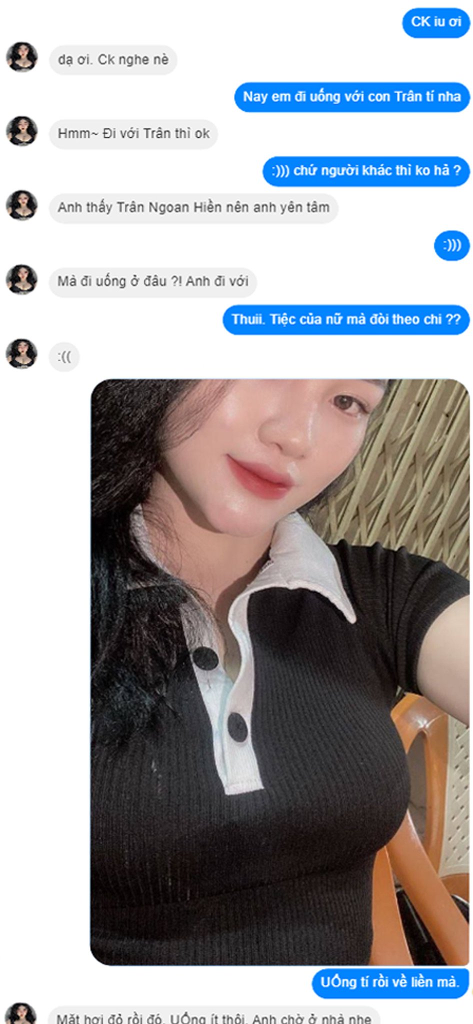 Hiền yêu Ck on Twitter: "Huyết trắng thật mà mọi người :3 Mà tiếc cho Trân nhỉ ? tưởng được lên ...