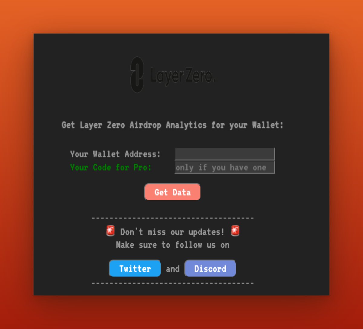 Updated thread on how to interact on @LayerZero_Labs to qualify for the upcoming speculated # ...