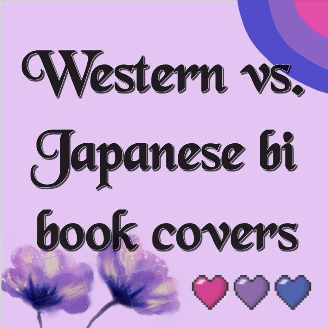 Bi Brary Bi Books On Twitter Western Vs Japanese Bi Book Covers