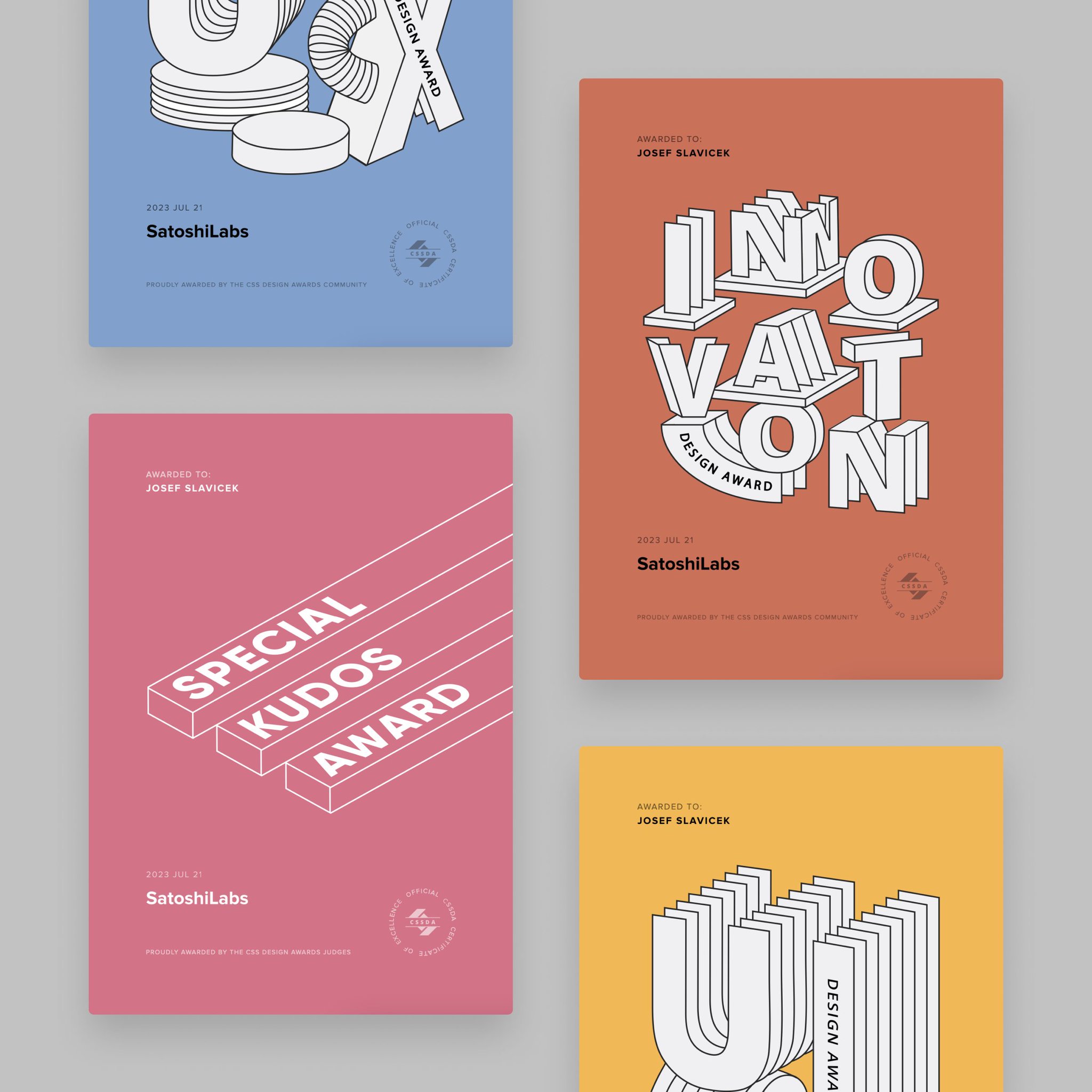 Cleev.io on Twitter: "🏆 Another day, another award for UI, UX and innovation for @satoshilabs ...