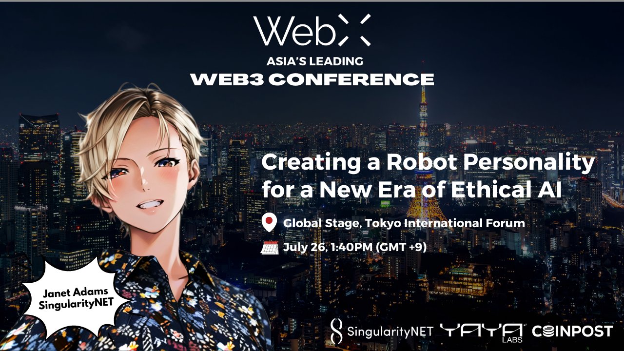 SingularityNET on Twitter: "🇯🇵 We are thrilled to announce that COO @JanetAdamsAI will be ...