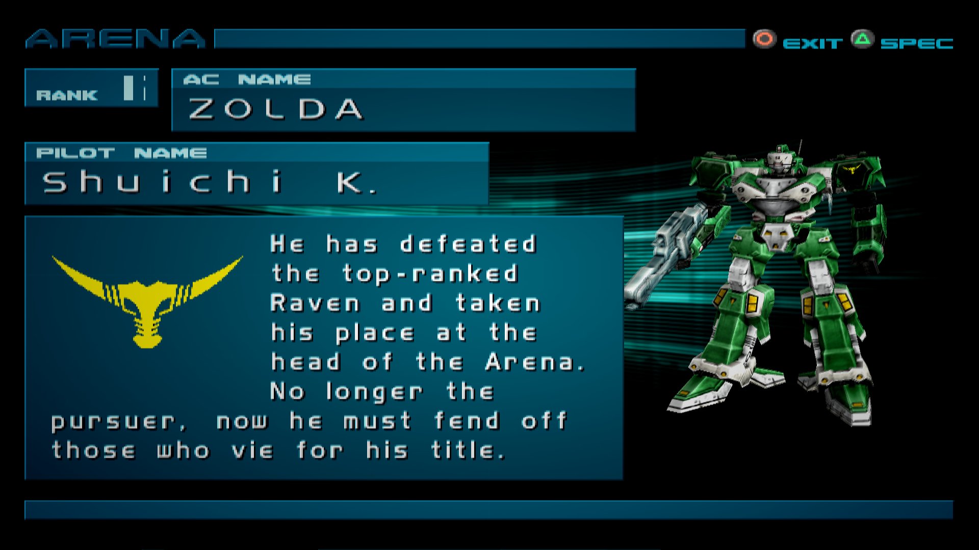 Armored Core Quotes ARMORED CORE VI FIRES OF RUBICON Ranked Match