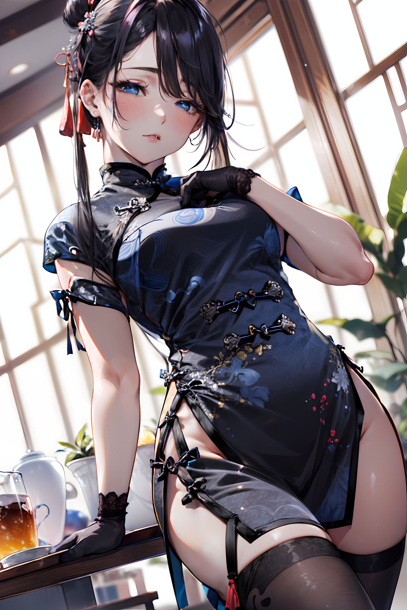 アルマ/aruma on Twitter: "「なにか御用かしら、、、？」 "What may I assist you with...?" #AIart #AIイラスト https://t ...