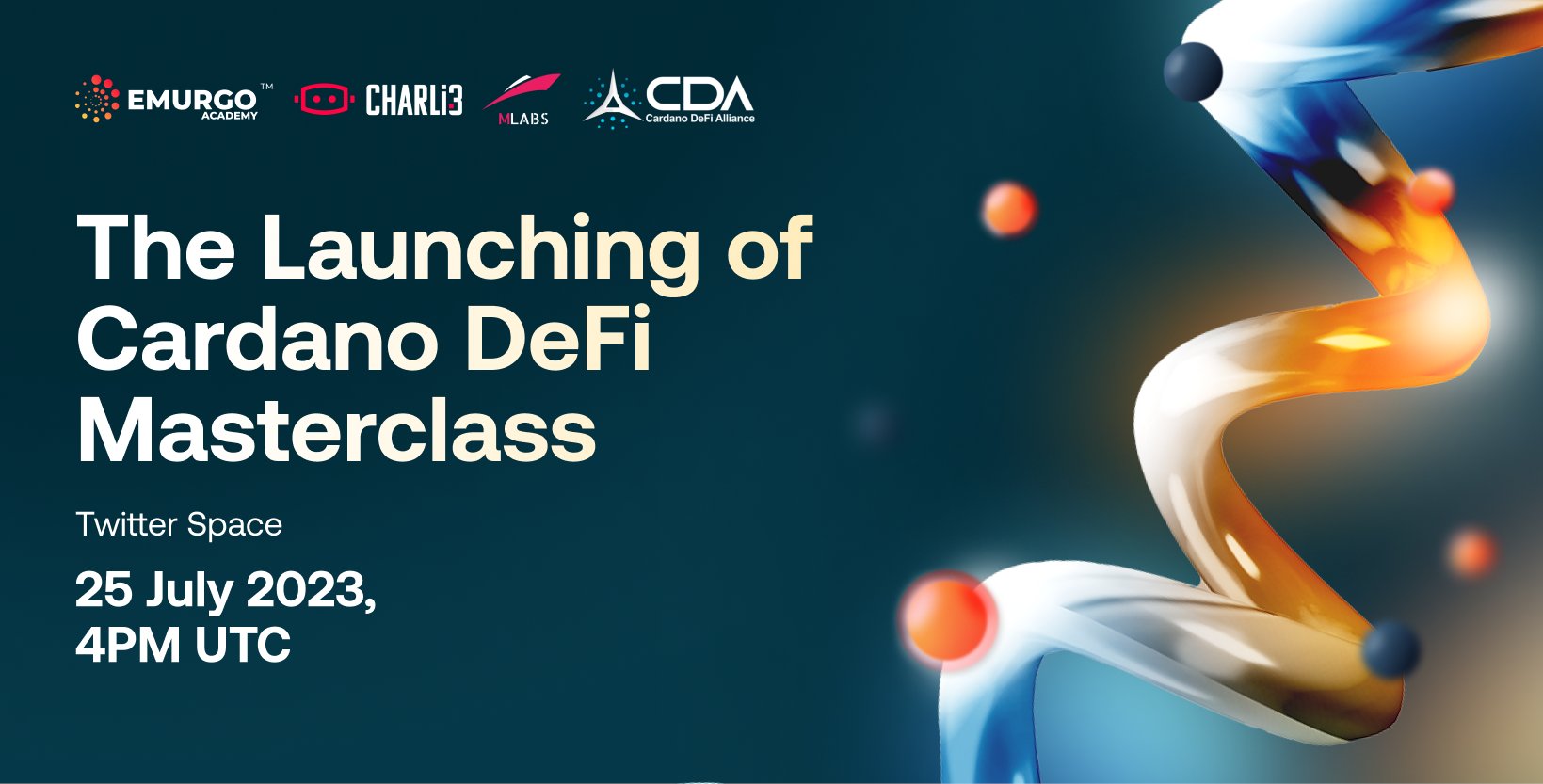 EMURGO on Twitter: "📢 Join the Cardano DeFi Masterclass Twitter Space hosted by @emurgo_in with ...
