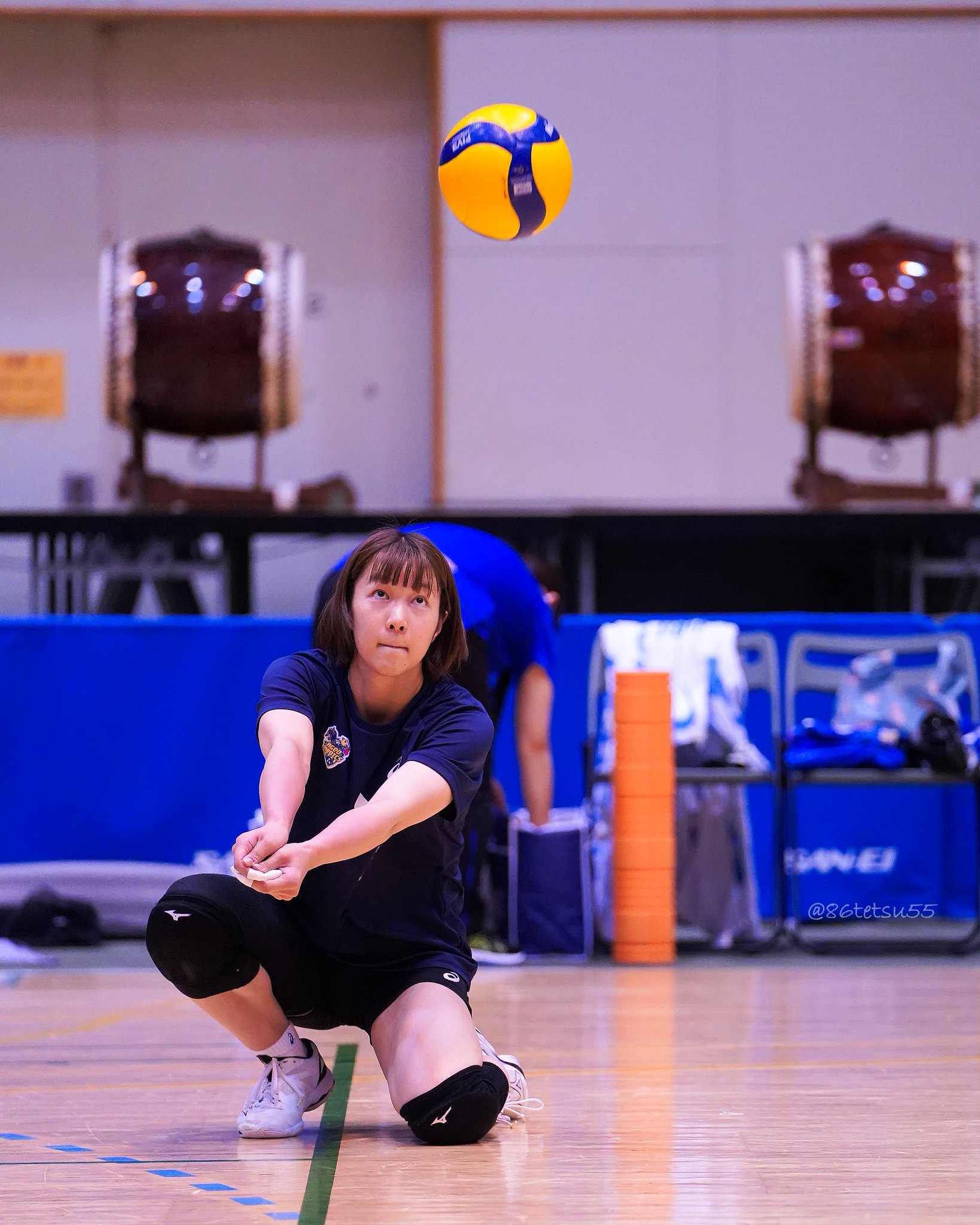 tetsu on Twitter: "#佐藤優花 選手 #YuukaSato #埼玉上尾メディックス #volleyball #Vリーグ 2023.07.22 #蓮田市総合市民体育館パルシー ...