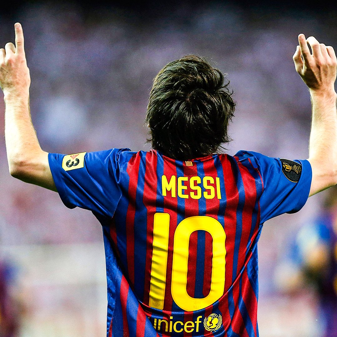 15 years ago today, Lionel Messi took the No. 10 shirt at Barcelona ...