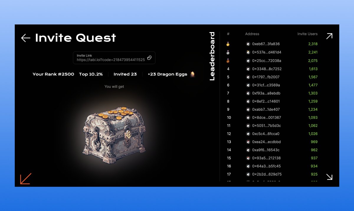 Confirmed @Tabi_NFT airdrop - NFT Marketplace with $11M invest Cost: 0$ Potential gain: 1,000 ...