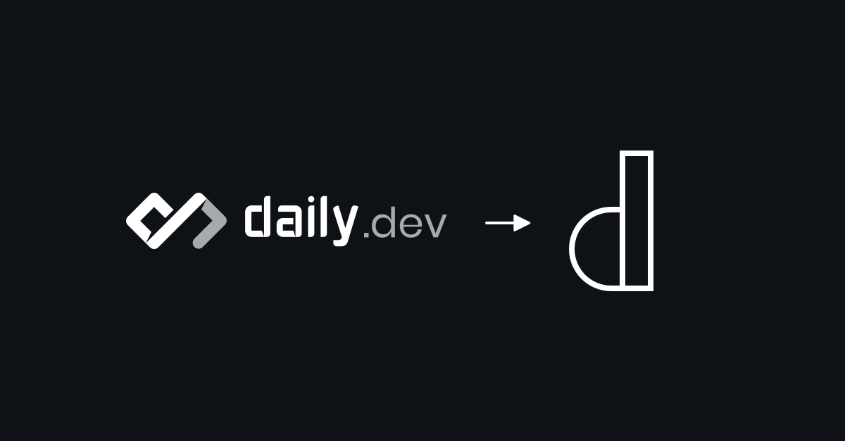 daily.dev on Twitter: "rt if you like our new brand https://t.co/piXoTeWye3" / Twitter