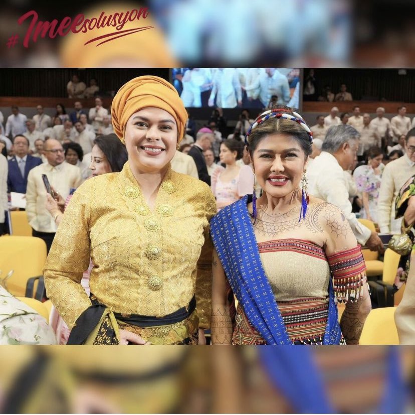 Rappler on Twitter: "Vice President Sara Duterte and Senator Imee Marcos pose for a photo in # ...