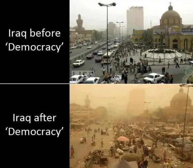 Iraq Before And After