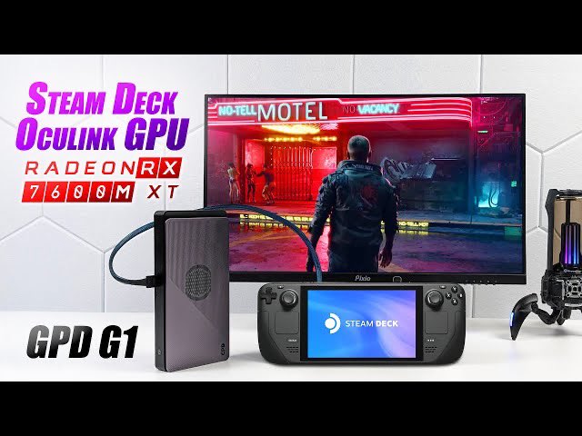 Etaprime on Twitter: "We Added An OCuLink GPU To The Steam Deck! Fast RDNA3 Graphics For This ...