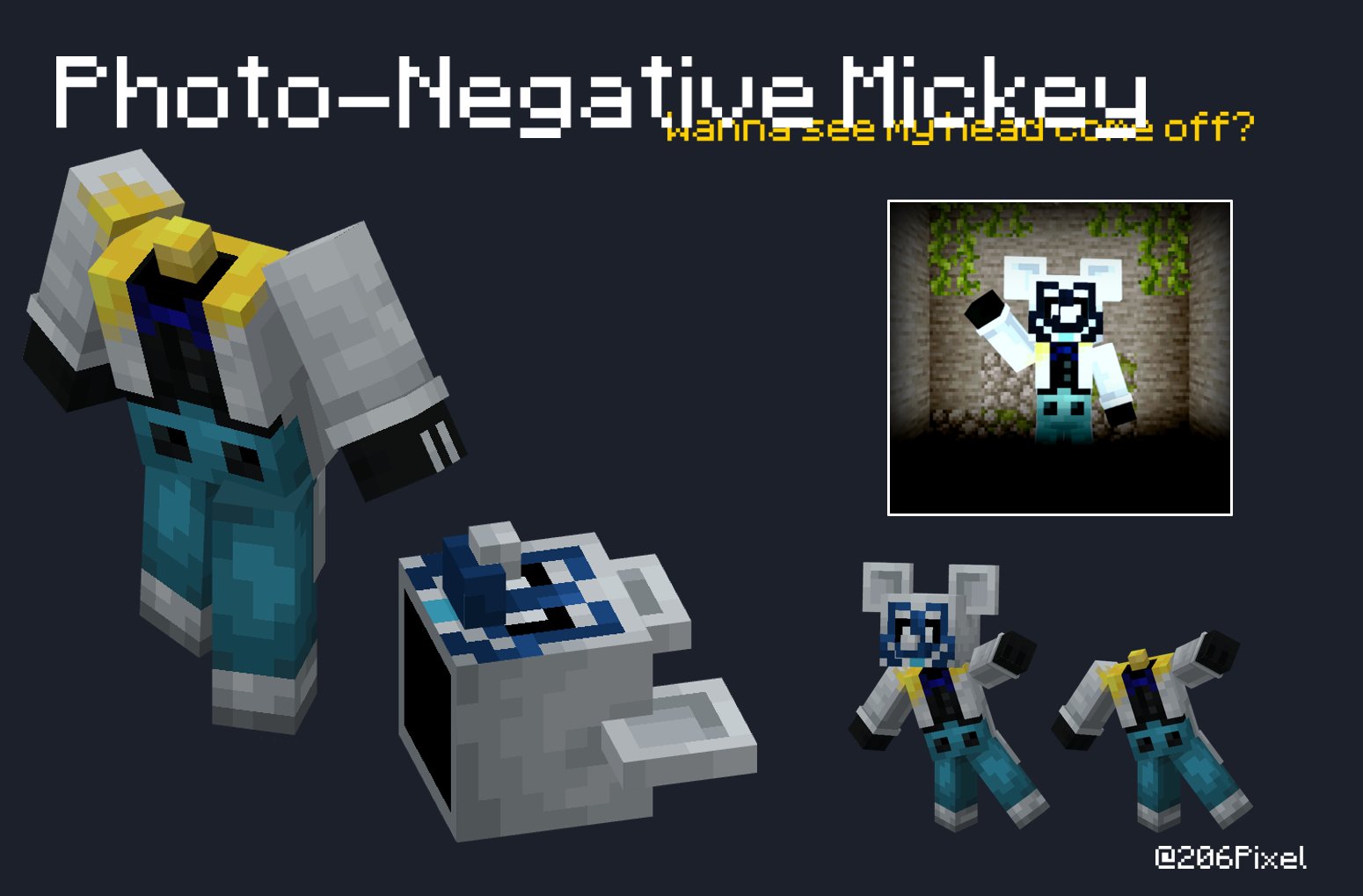 Minecraft Creepypasta Smile Dog