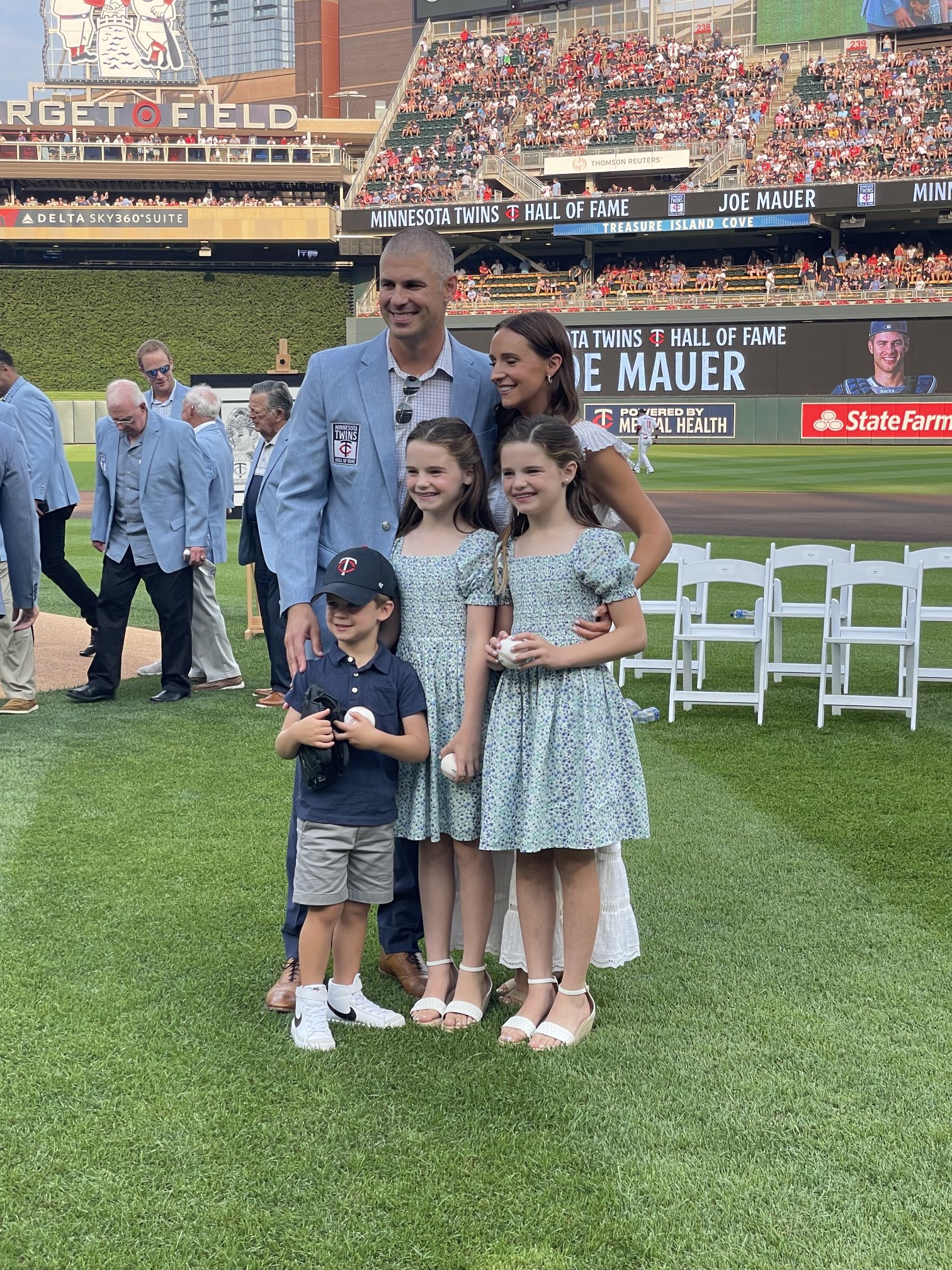 Joe Mauer Twin Girls