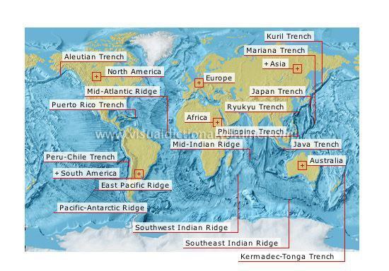 Philippine Trench Map